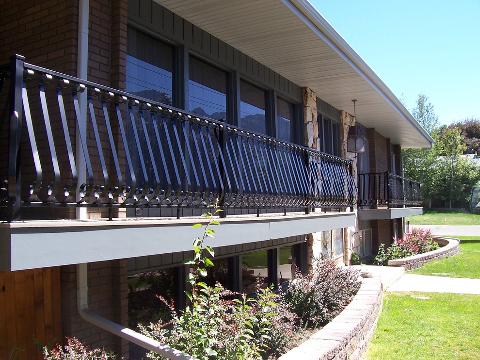 Viola Belly Railing - Traditional - Deck - Salt Lake City - by ...