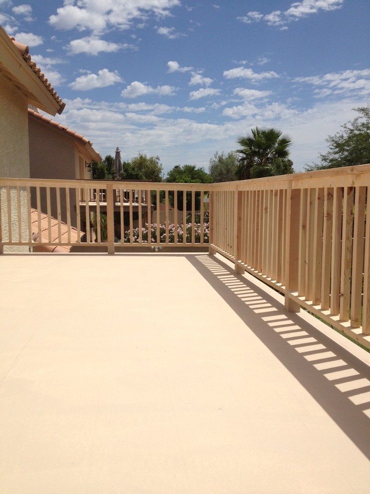 Walk out Patio - Deck - Phoenix - by Core Steel Construction Inc. | Houzz