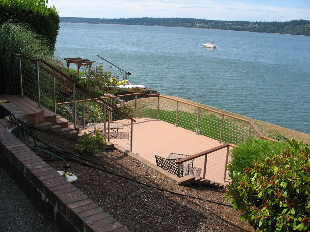 Water front Deck - Traditional - Deck - Seattle - by Henderson Bay ...