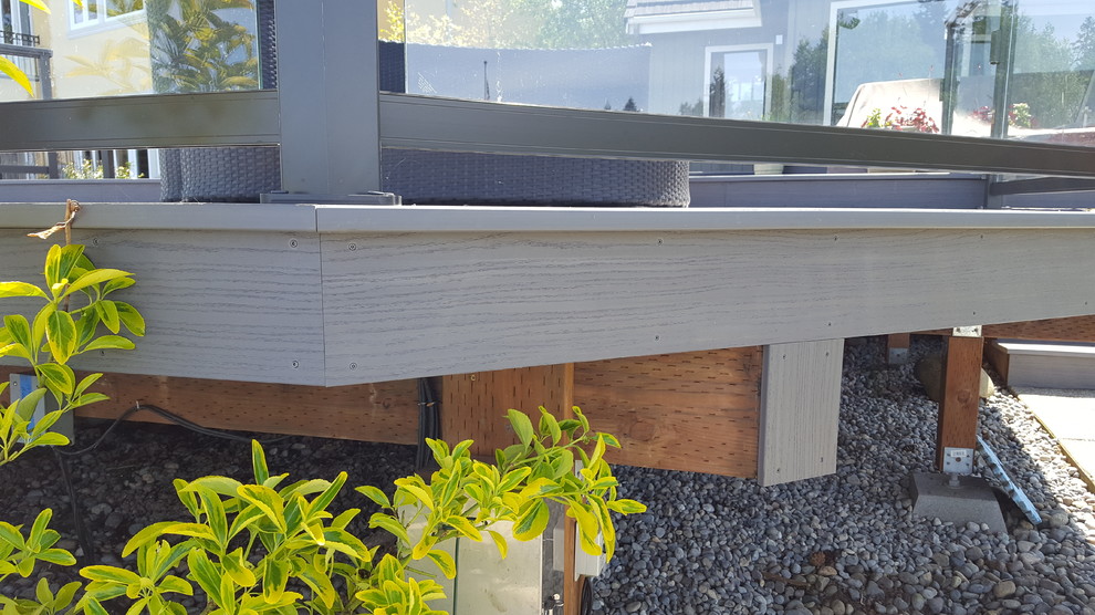 Waterfront Deck Living - Details - Beach Style - Deck - Seattle - by ...