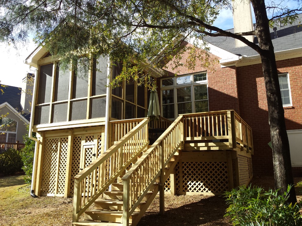 Wellington Screened Porch and Deck Combination in Central GA ...