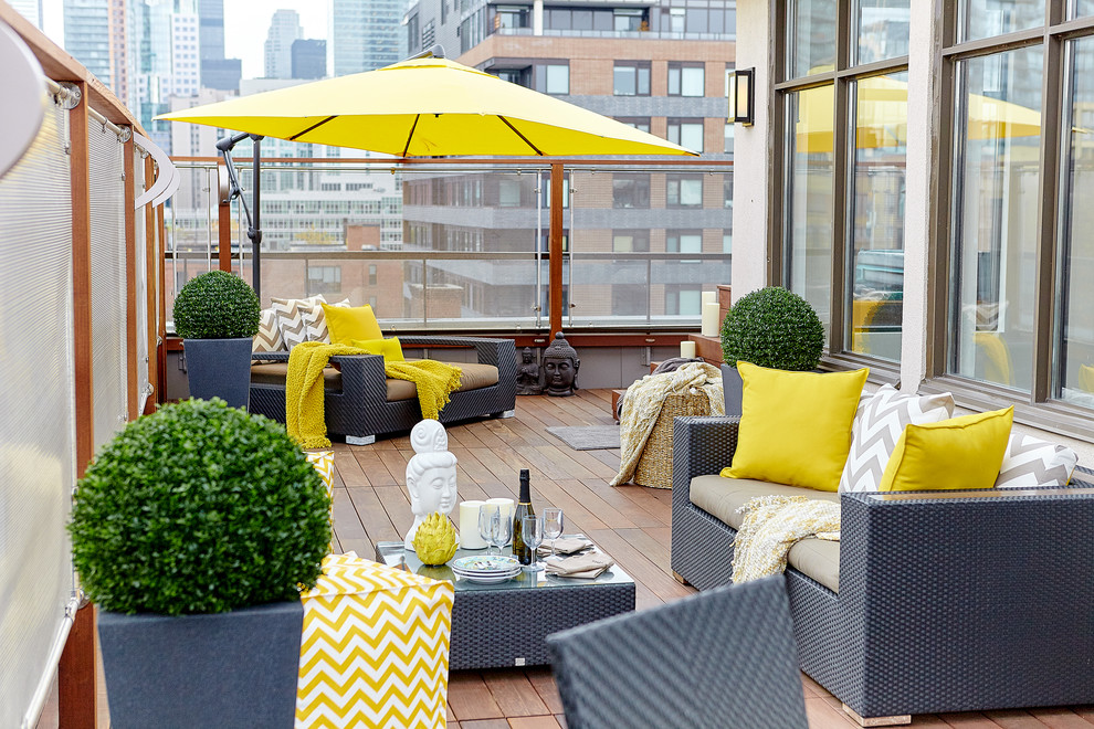 Wellington Street Terraces - Upper Rooftop - Contemporary - Deck ...