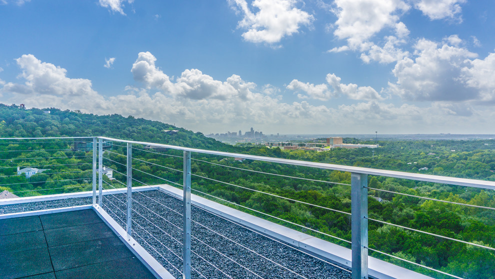 West Lake Hills Infinity Edge Pool & Decks (Ipe, Cable Railing ...