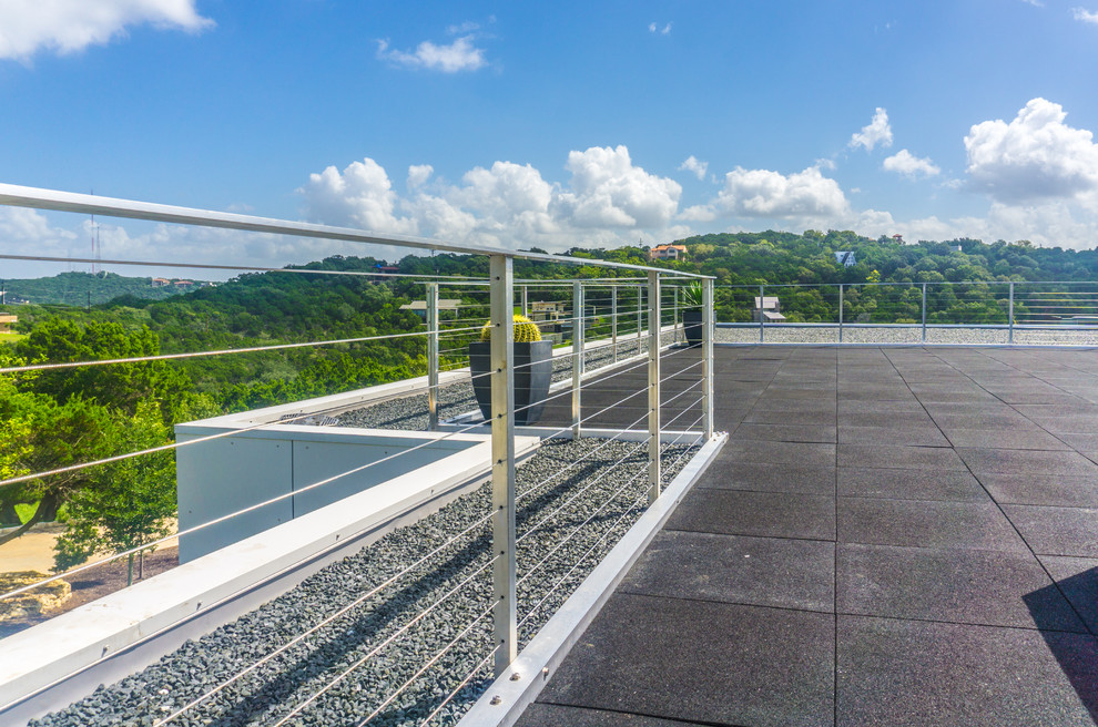 West Lake Hills Infinity Edge Pool & Decks (Ipe, Cable Railing ...