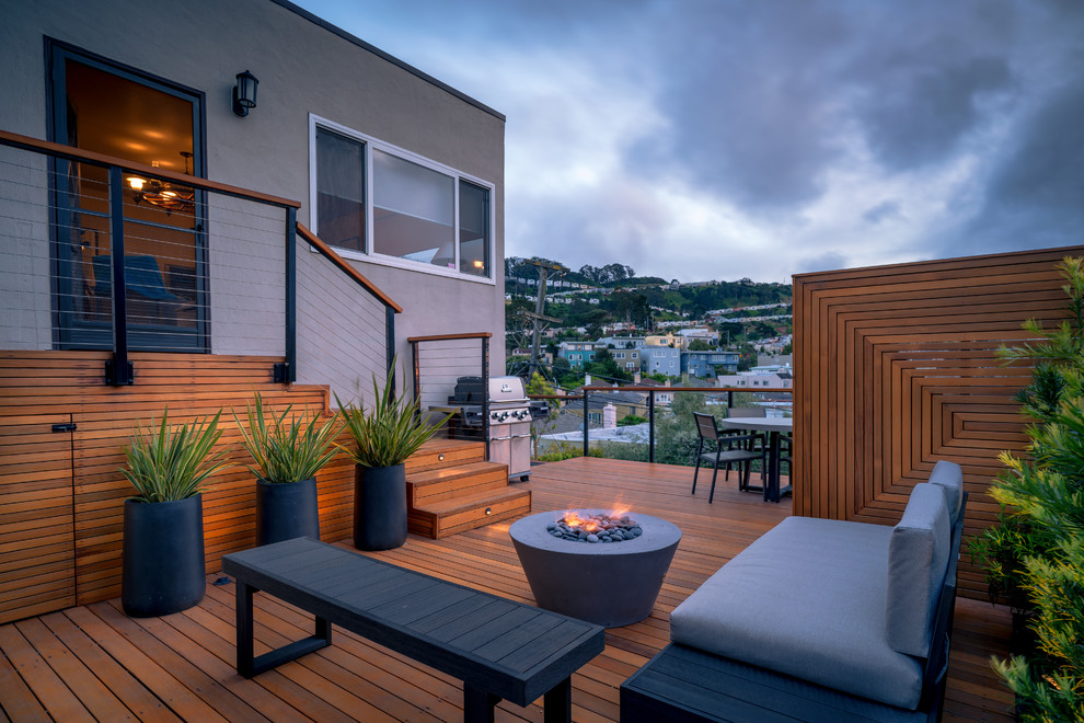 West View - Modern - Deck - San Francisco - by Seed Studio Landscape ...
