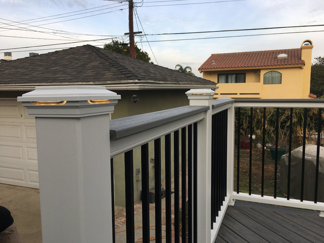 Westchester- TREX Decking & Steps - Traditional - Deck - Los Angeles ...