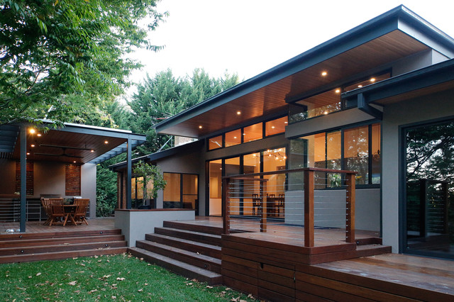 Wonga Park - Contemporary - Deck - Melbourne - by Craft Built Homes ...