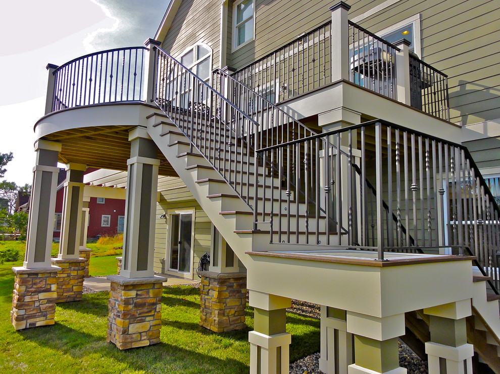 Woodbury Deck and Pergola - Fusion - Deck - Minneapolis - by 4 Quarters ...