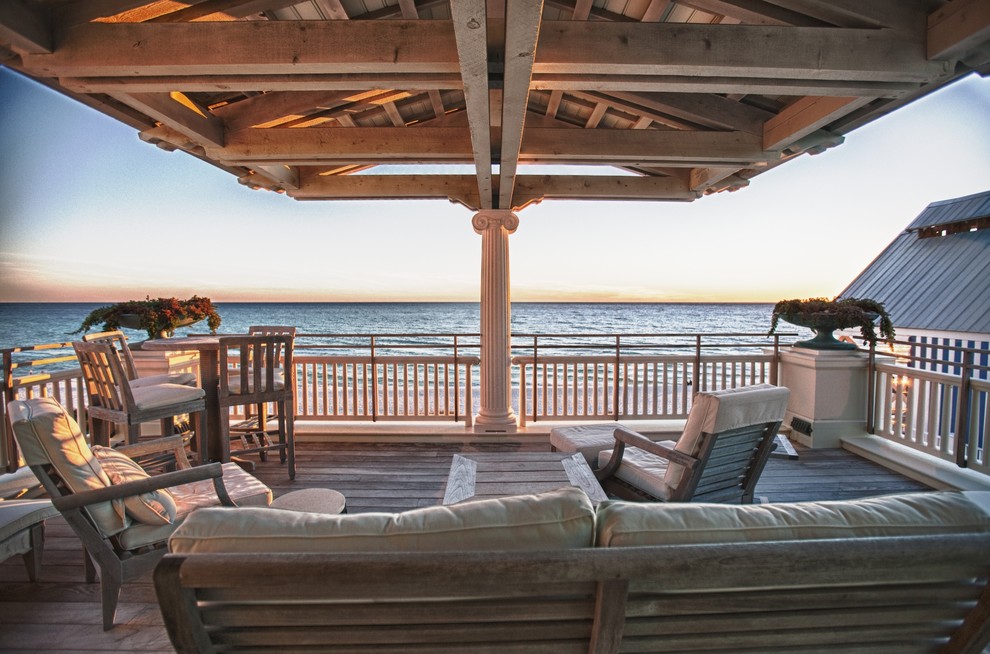 Wooden Classic in Seaside, Florida - Beach Style - Deck - Other - by E ...