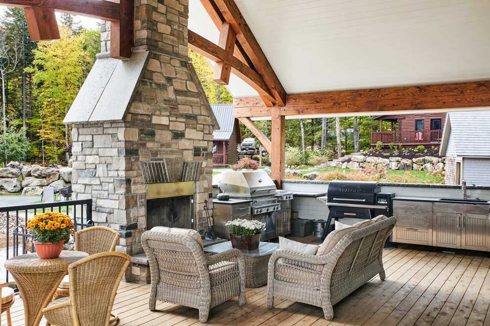 York County Residence - New Brunswick Timber Frame - Transitional ...