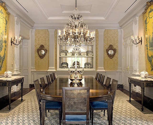 20.000 sqft Italian Villa - Classique - Salle à Manger - Autres ...