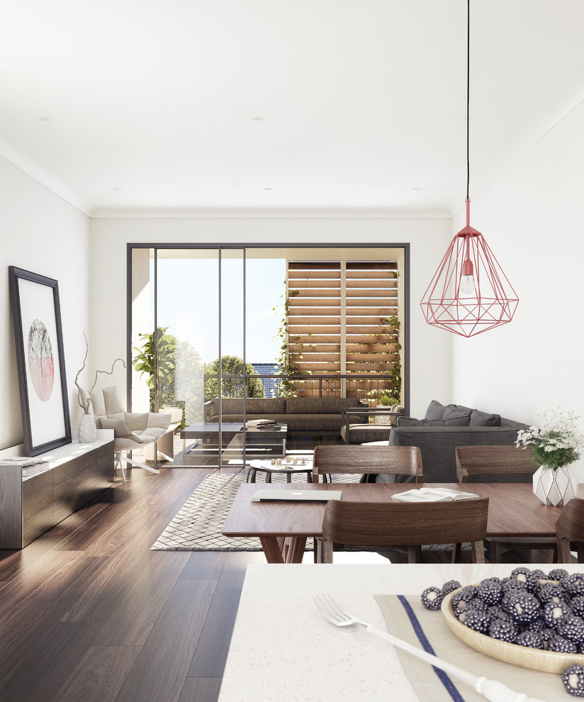 23 Hackett Street Mixed-Use Apartments - Contemporain - Salle à Manger ...