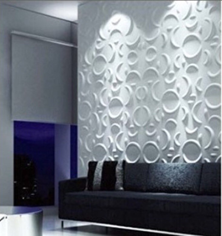 3D Gypsum Wall Panels 3D Floors - Southwestern - Dining Room - Chicago ...