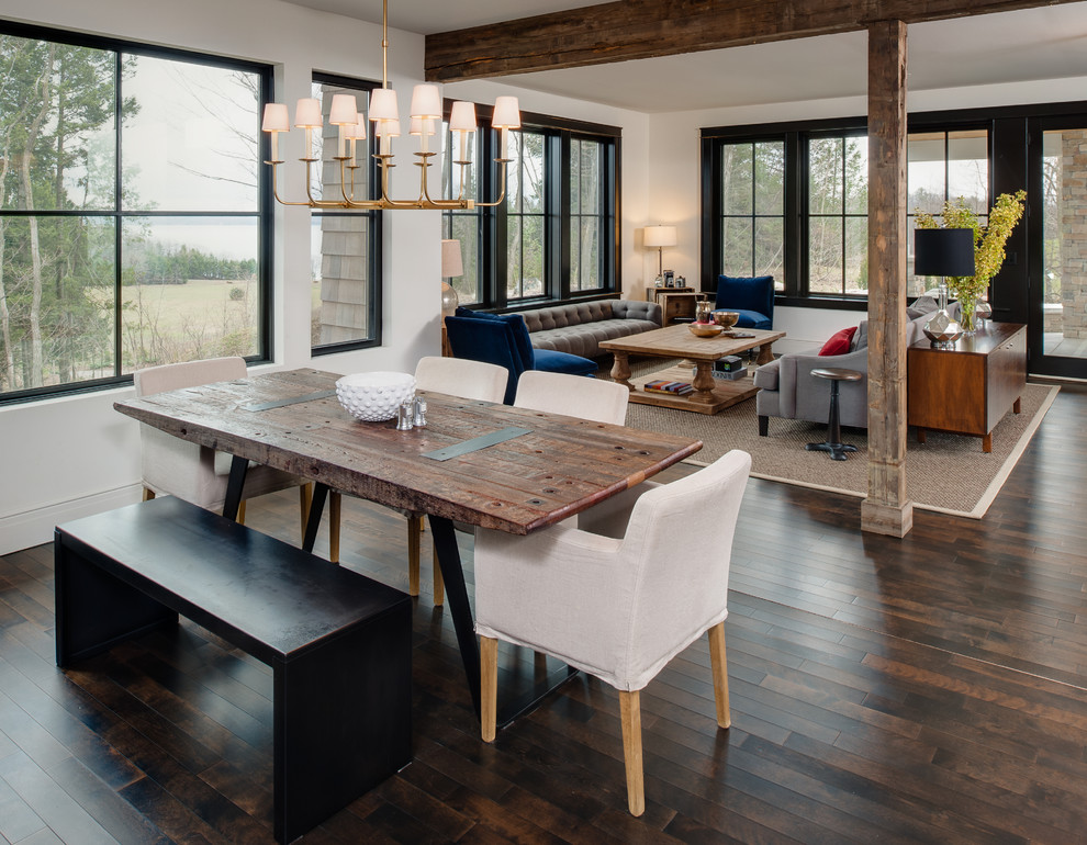 A New Definition for "Up North" Style - Eclectic - Dining Room - Other ...