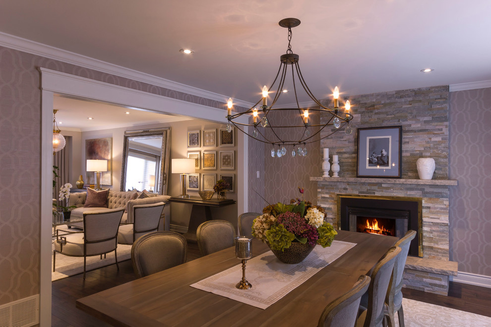 A Touch of Paris - Transitional - Dining Room - Toronto - by Allegro ...