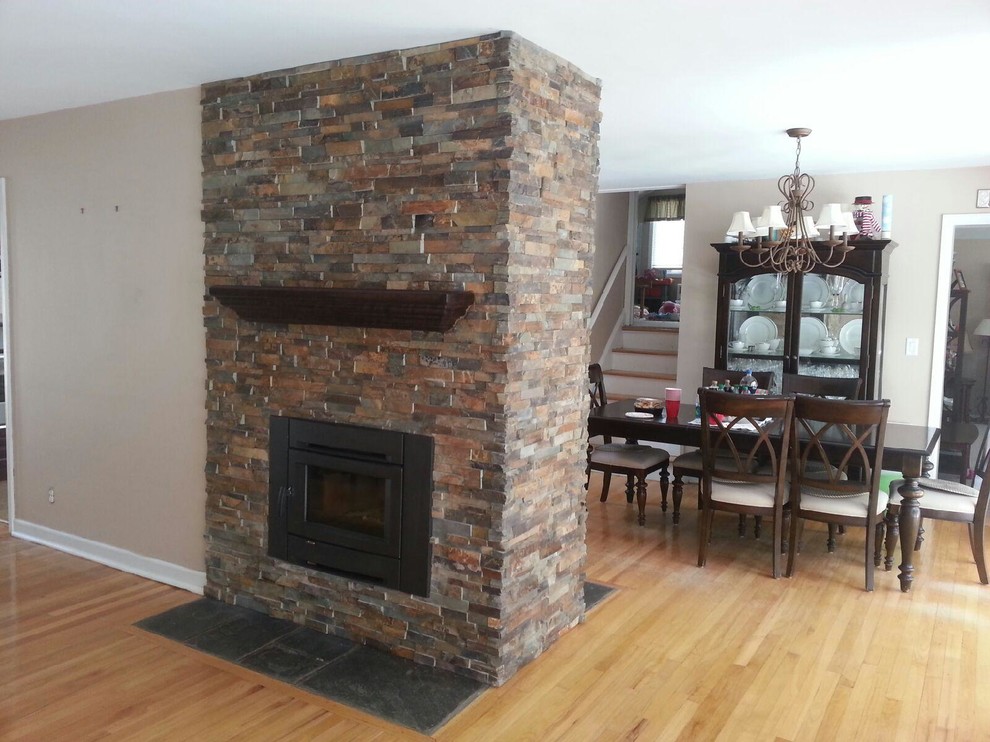 AFTER - Traditional - Dining Room - New York - by KJB FIREPLACES | Houzz