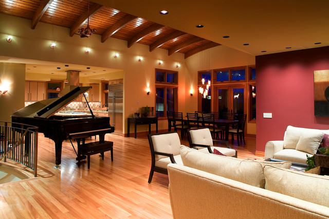 Alder House - Modern - Dining Room - Seattle - by AD Shapiro Architects ...