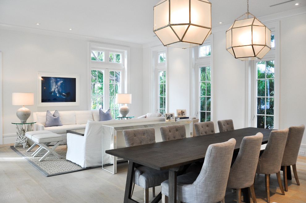 Anglo Caribbean House - Beach Style - Dining Room - Miami - by James ...