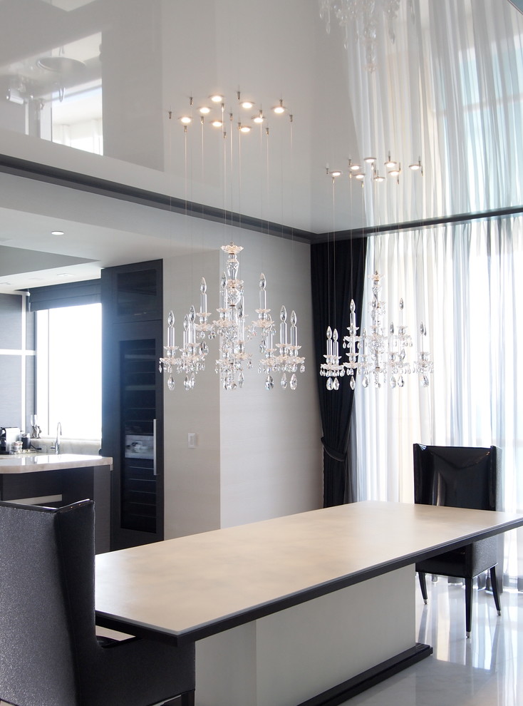 AQUALINA RESIDENCE - Modern - Dining Room - Miami - by High Tech ...
