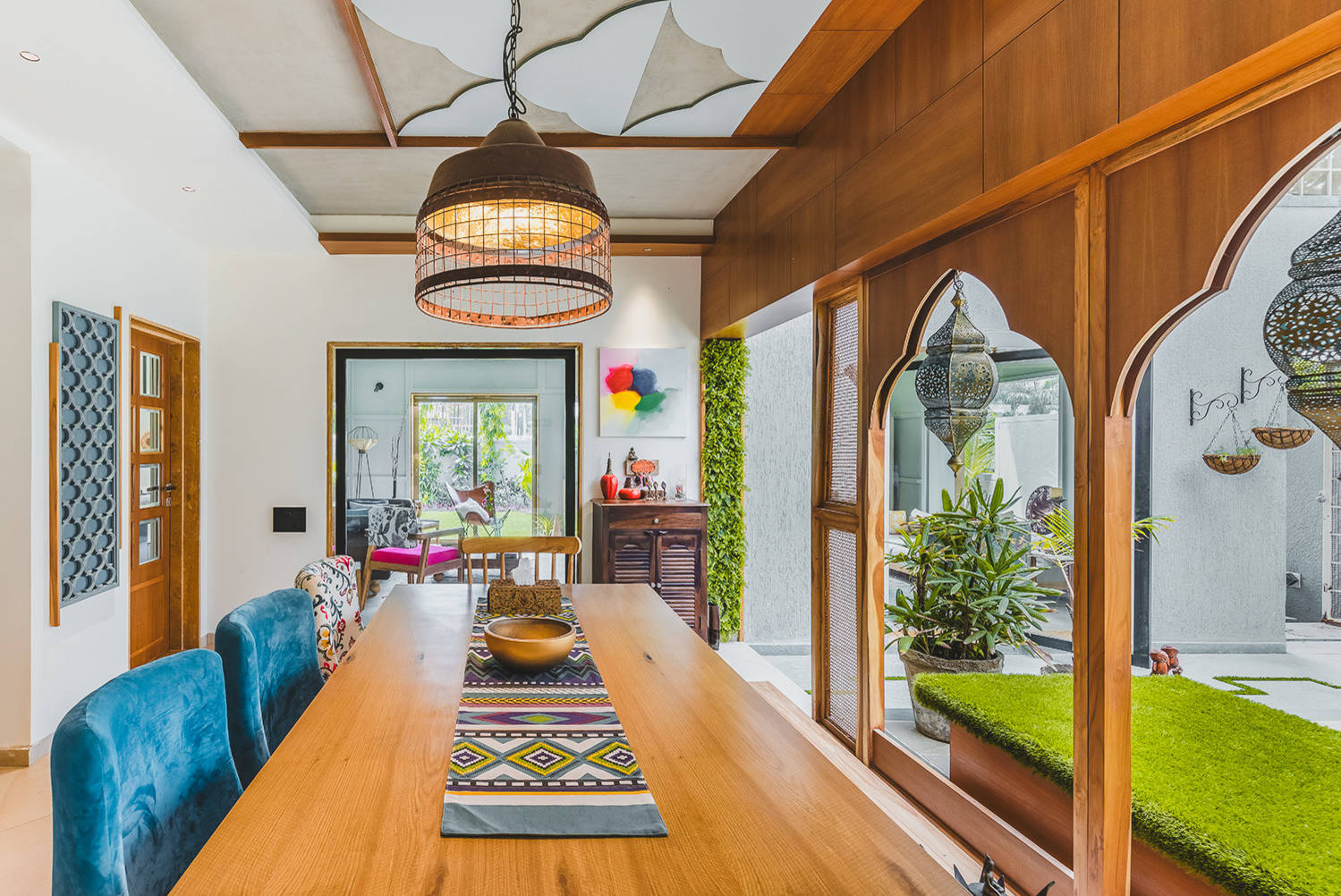Ethnic Indian Home Designs Colorful Indian Homes