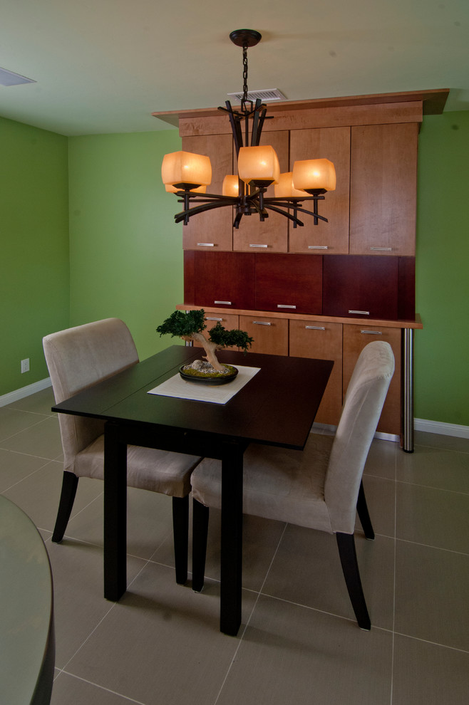 Asiana Inspired Kitchen - Asian - Dining Room - Orange County - by ...