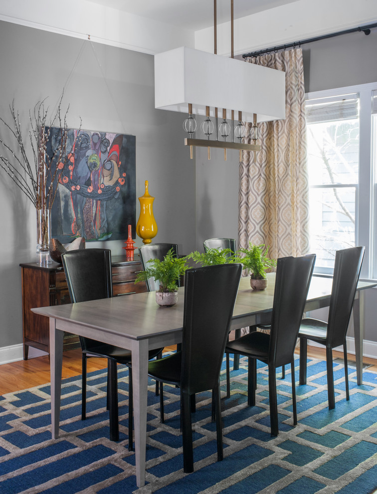 Atlanta Transitional Glam Home - Transitional - Dining Room - Atlanta ...