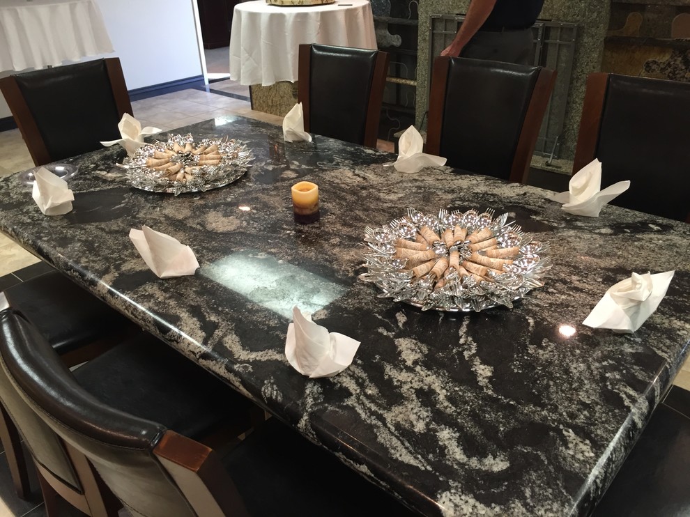 Atocama Granite Table Top - Modern - Dining Room - Denver - by Legends ...
