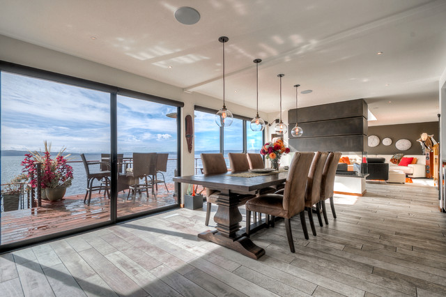 Award-Winning Burien Waterfront Renovation - Open Concept Dining ... Award-Winning Burien Waterfront Renovation - Open Concept Dining ...