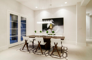 Azalea - Contemporary - Dining Room - Dallas - by Hayes Signature Homes ...