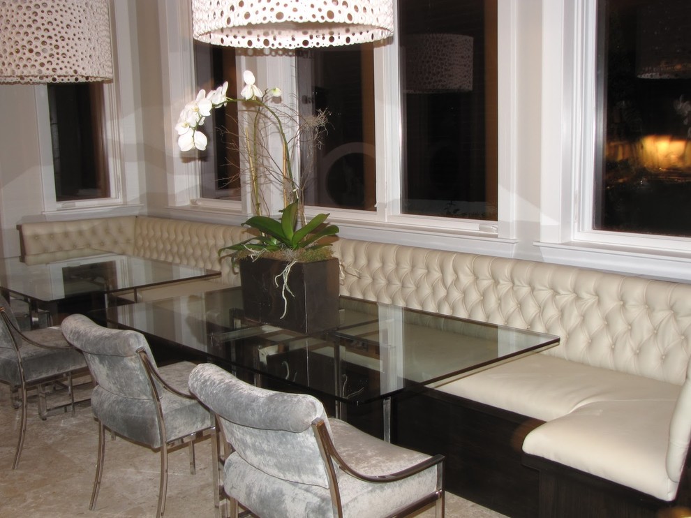 Banquet Seating - Contemporary - Dining Room - Raleigh - by Tongue ...