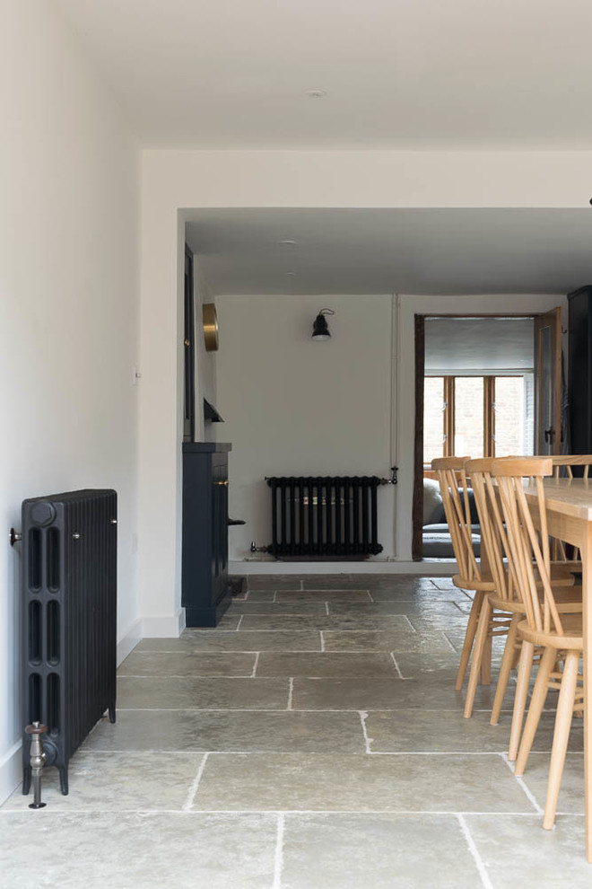 Barleythorpe Cottage || Umbrian Limestone - Modern - Dining Room ...