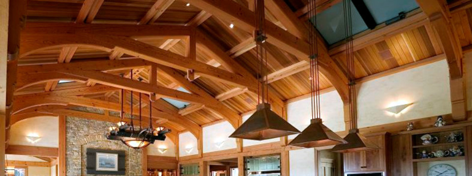 Beams and Supports - Craftsman - Dining Room - Seattle - by Rhine ...