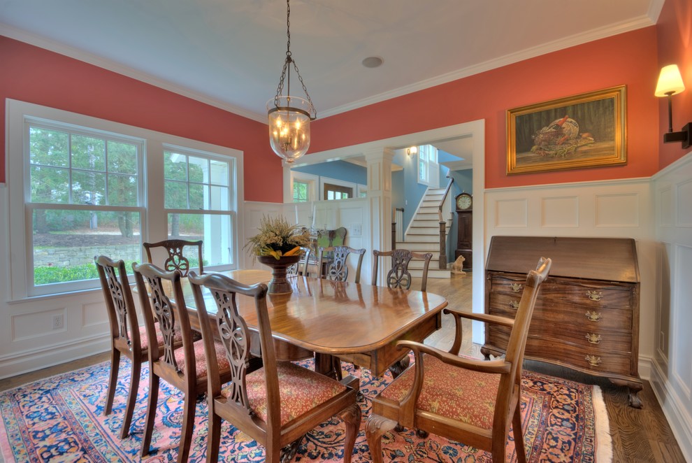 Bedford Shingle Style - Traditional - Dining Room - New York - by ...