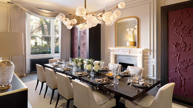 Belgravia Townhouse - Transitional - Dining Room - London - by The Next ...
