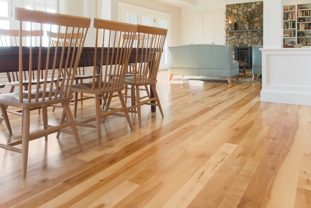 Birch Wood Floors - Traditional - Dining Room - Boston - by Hull Forest ...