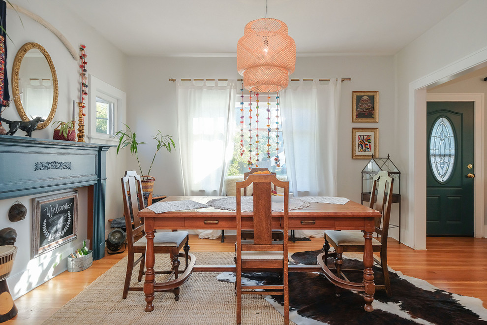 Bohemian Farmhouse Dining Room in Vancouver, WA - Farmhouse - Dining ...