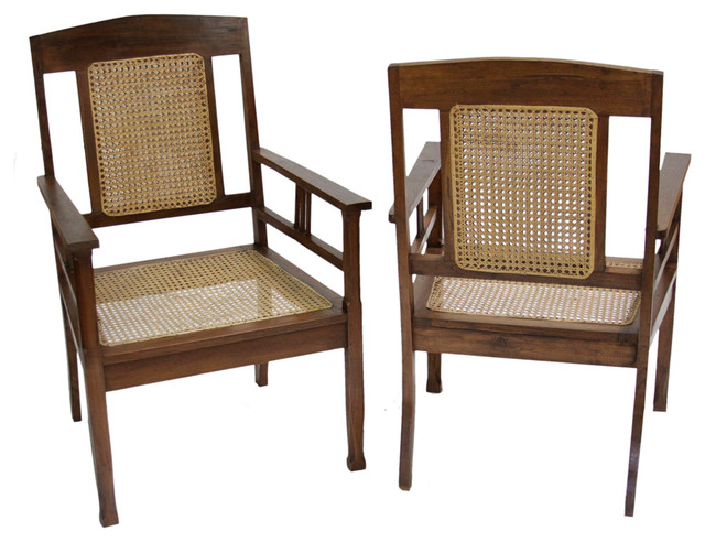 British Colonial chairs - Eclectic - Dining Room - Los Angeles - by De ...