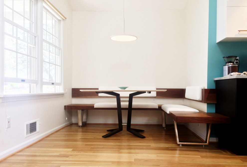 Built-in Kitchen Seating and Table - Dining Room - New York - by Byron ...