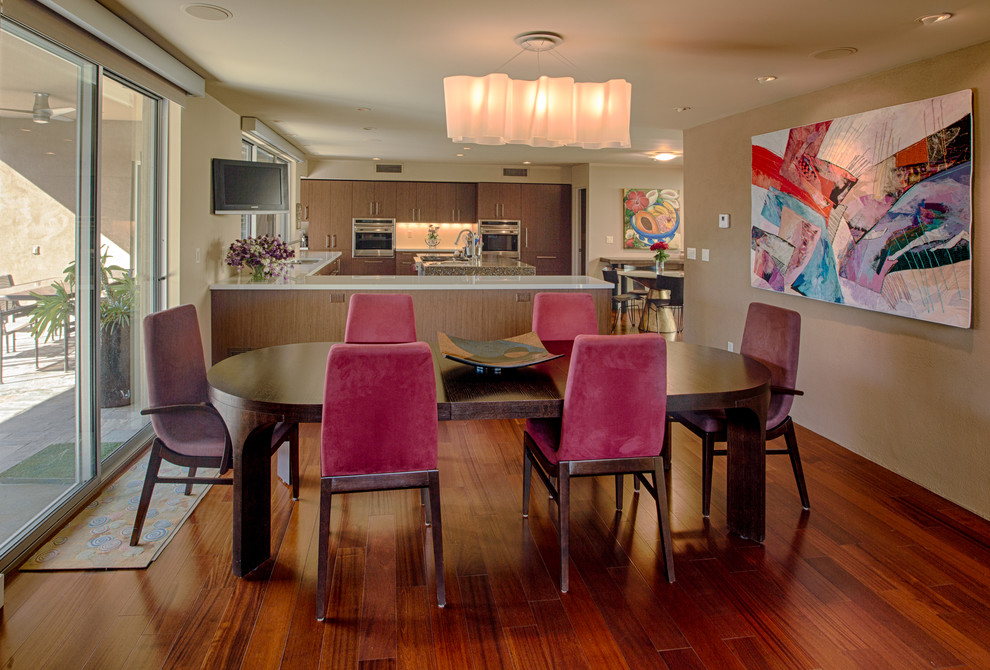 Camelback Mountain - Contemporary - Dining Room - Phoenix - by Ackerman ...