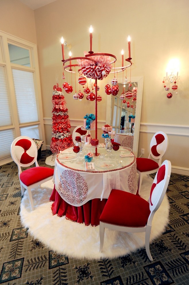 Candyland and Peppermint Tabletop - Eclectic - Dining Room - Charlotte ...