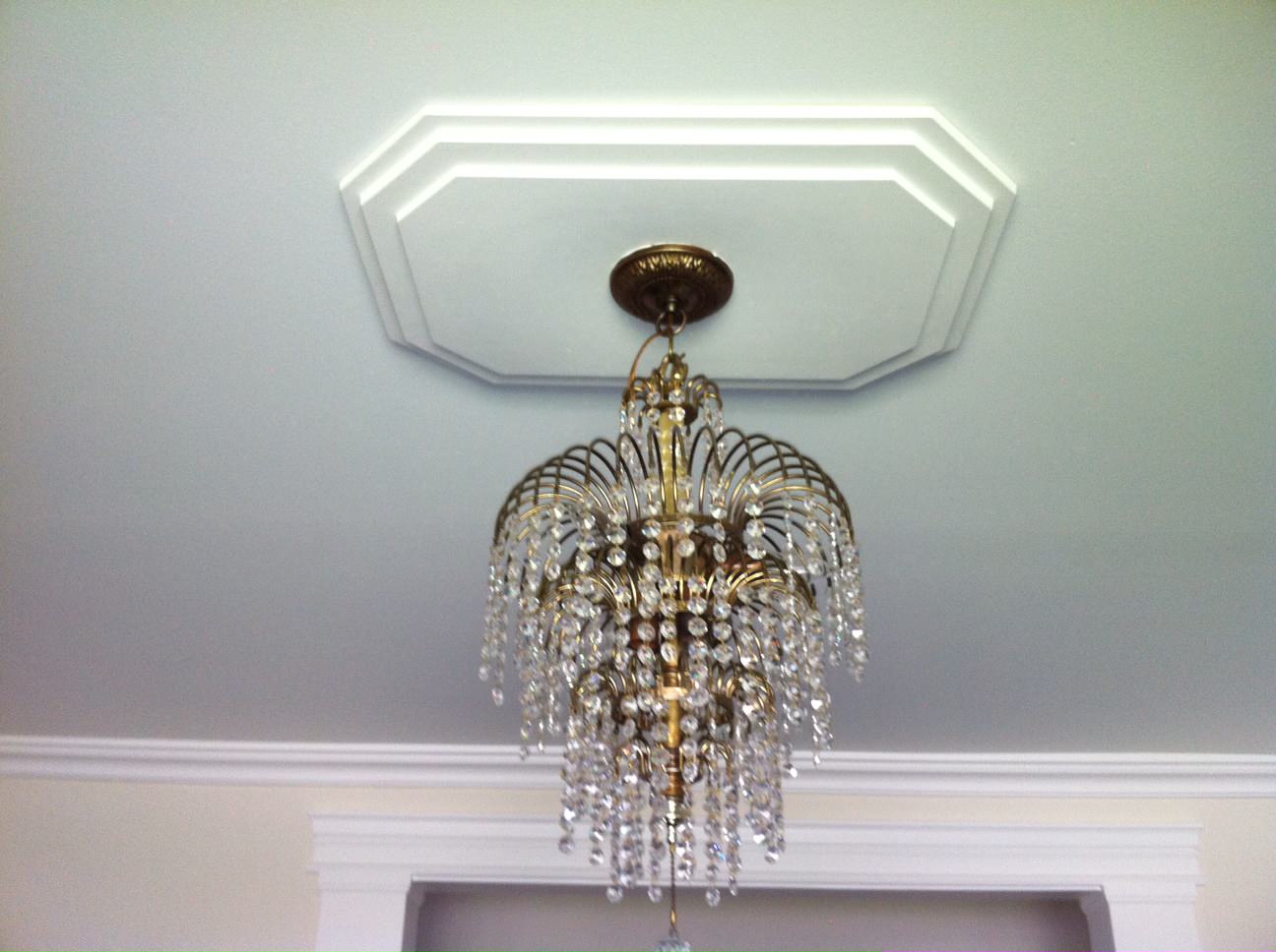 Rectangular Ceiling Medallions Toronto | Shelly Lighting