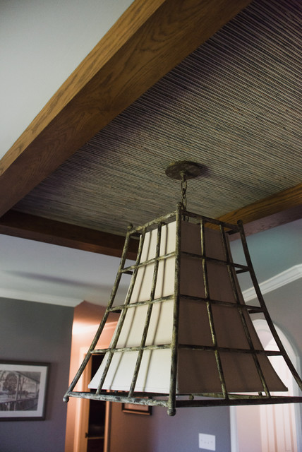 Grasscloth Tray Ceiling Design Top Ceiling Design Ideas To Breathe New
