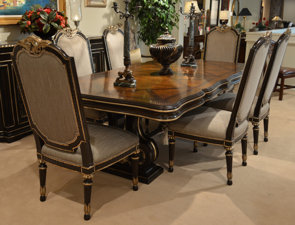 Chic Rococo Dining Room - Traditional - Dining Room - San Francisco ...