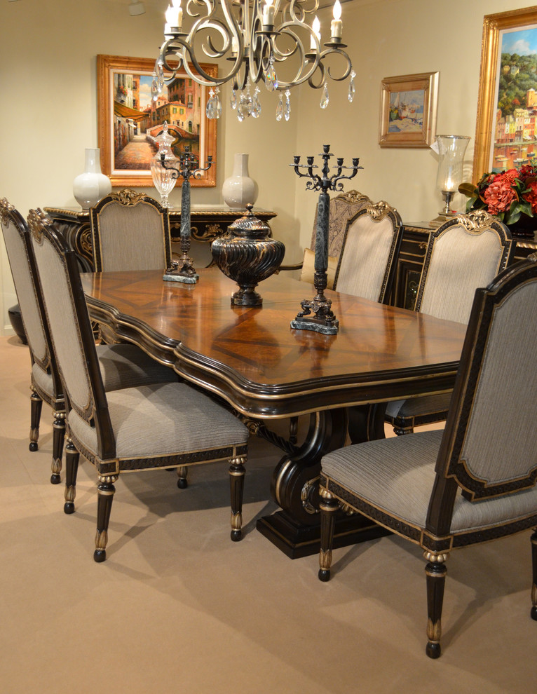 Chic Rococo Dining Room - Traditional - Dining Room - San Francisco ...