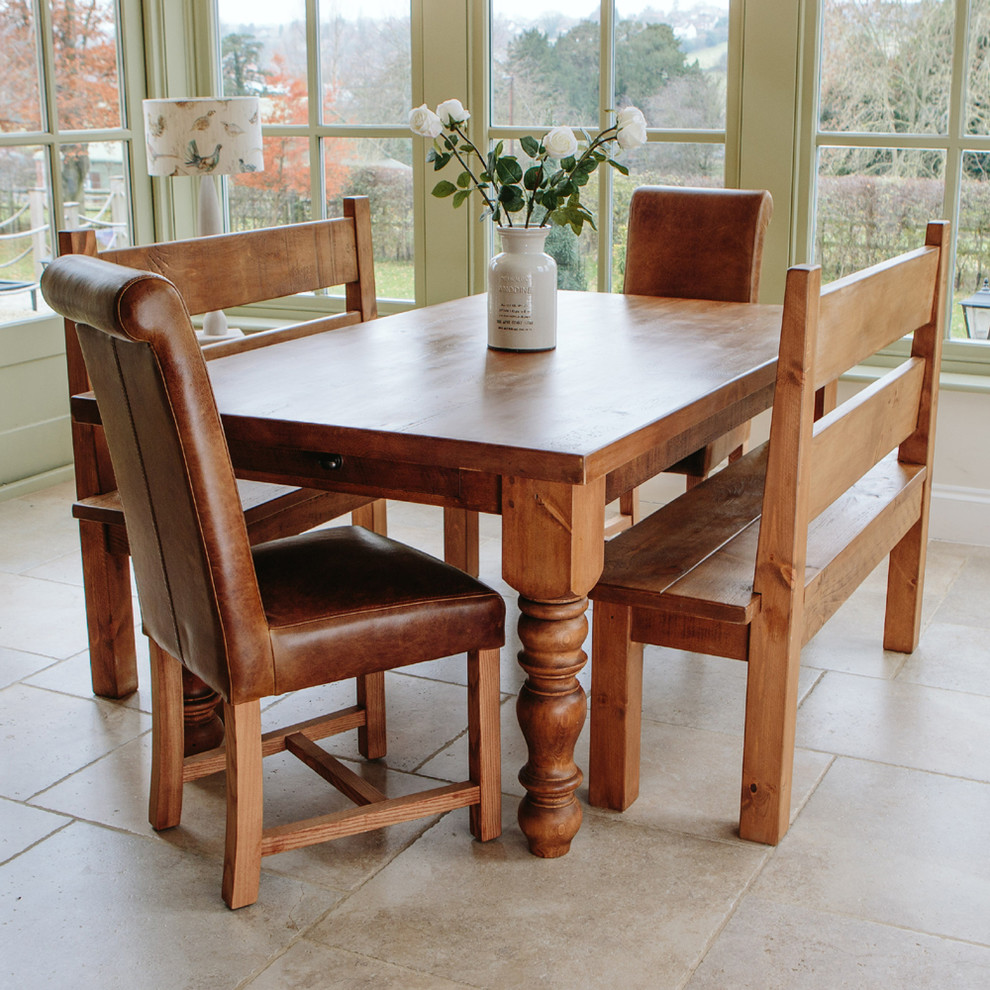 Chunky Hardwick Dining Table - Farmhouse - Dining Room - by Curiosity ...