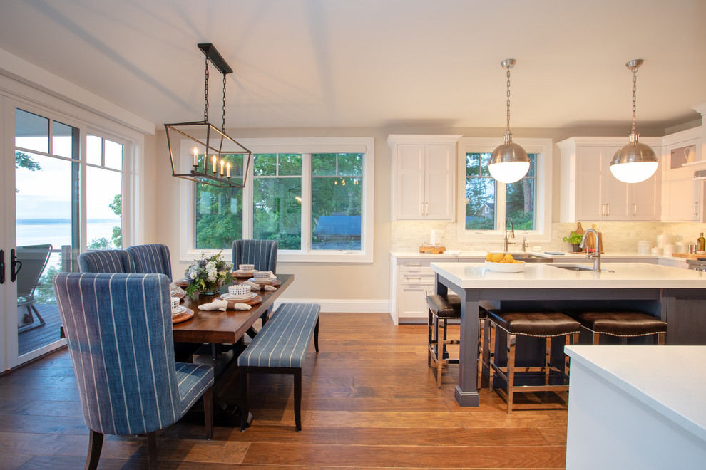Cincinnati Trail Cottage Design - Contemporary - Dining Room - Other ...