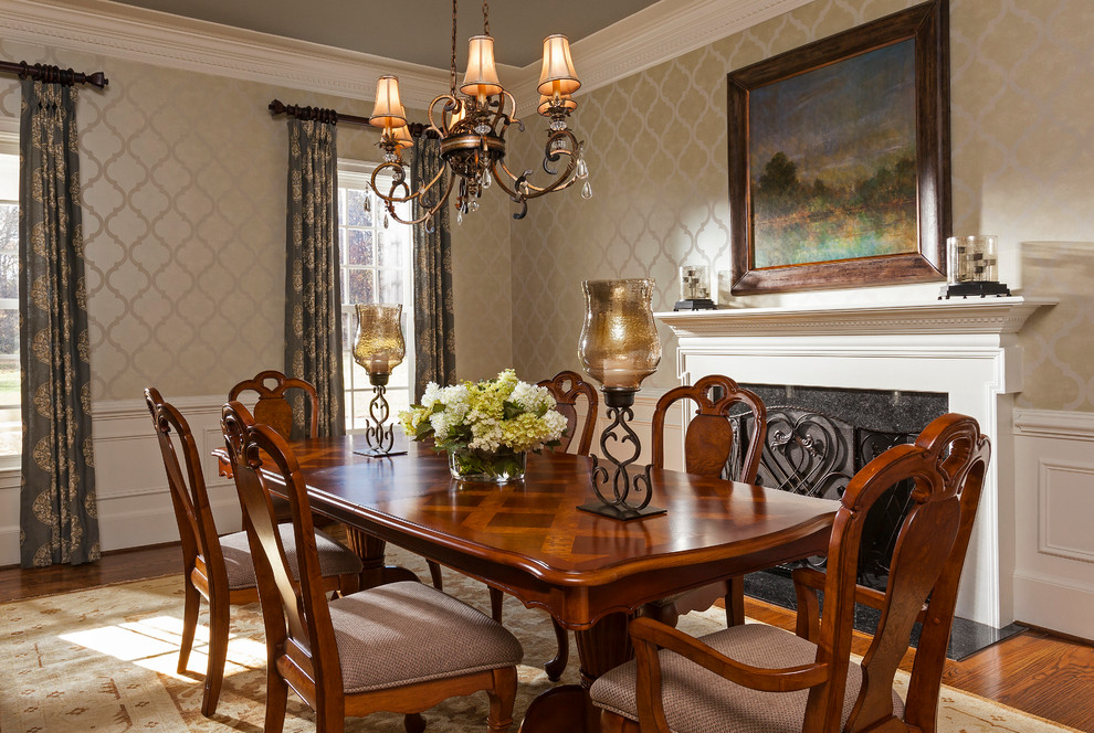 Classic Dining Rooms Interior Design - Traditional - Dining Room ...