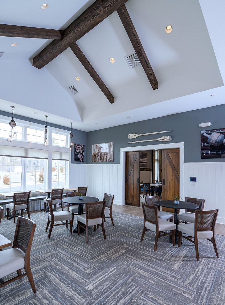 Clubhouse - Rustic - Dining Room - Philadelphia - by Deanna's Interior ...