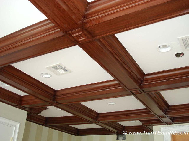 Coffered Ceilings and Beams - Traditional - Dining Room - New York - by ...