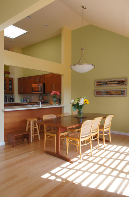 Color Design- color for an open floor plan - Eklektisch - Esszimmer ...